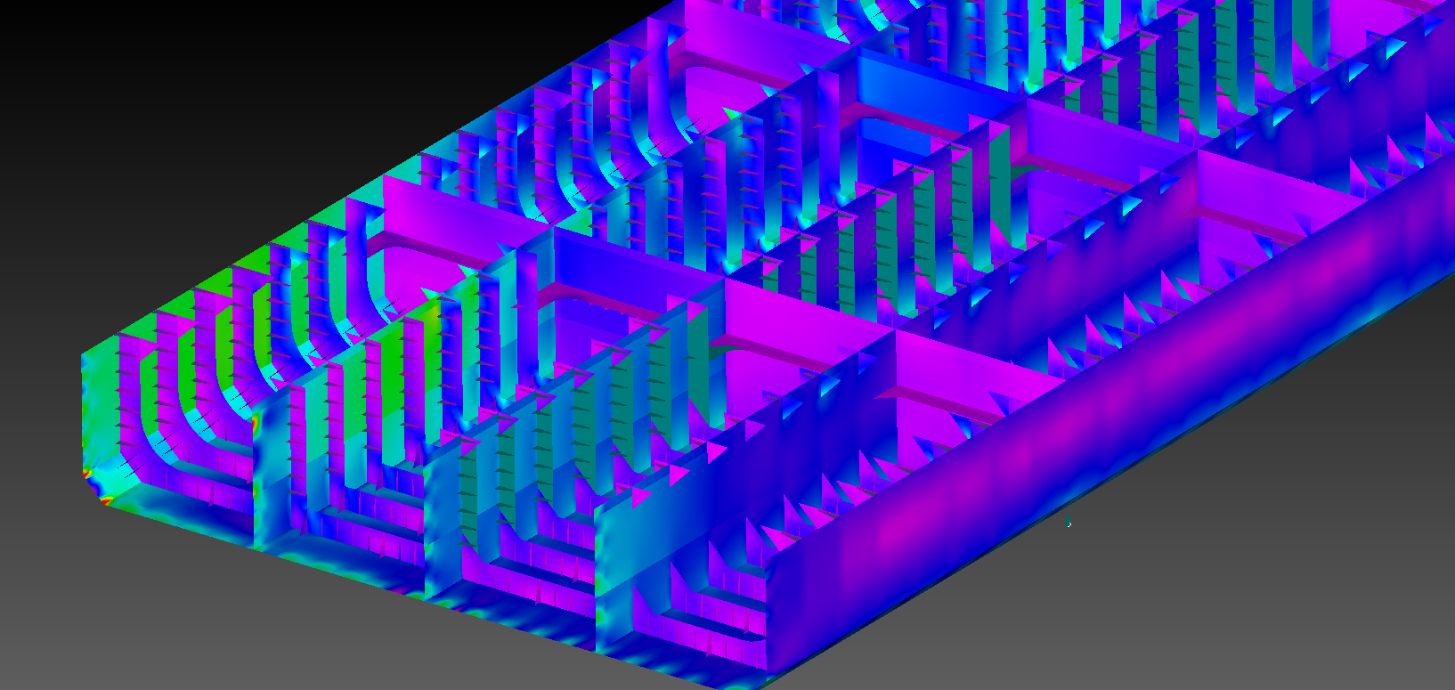 Finite element simulation of the gas carrier ship hull longitudinal ...